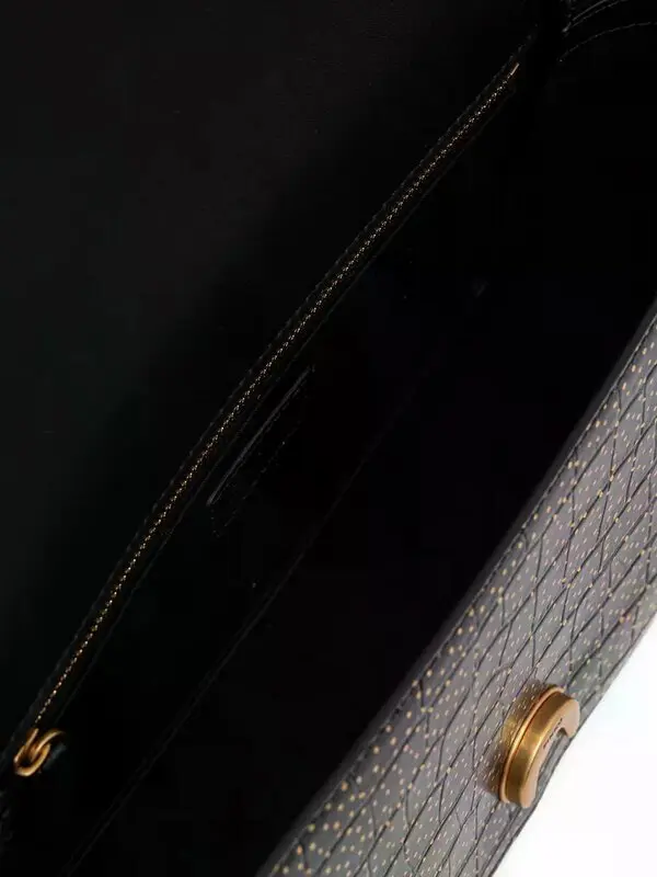 Pinko Love Birds Croc-effect Shoulder Bag