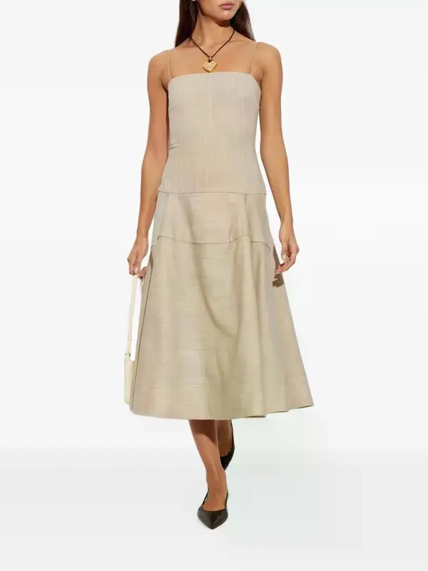 Jacquemus The Paradiso Dress - Neutrals