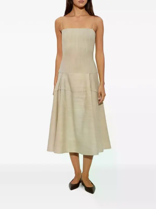 Jacquemus The Paradiso Dress - Neutrals