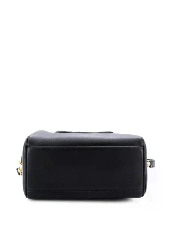 Celine Cuir Triomphe Boston Bag Leather Small Satchel