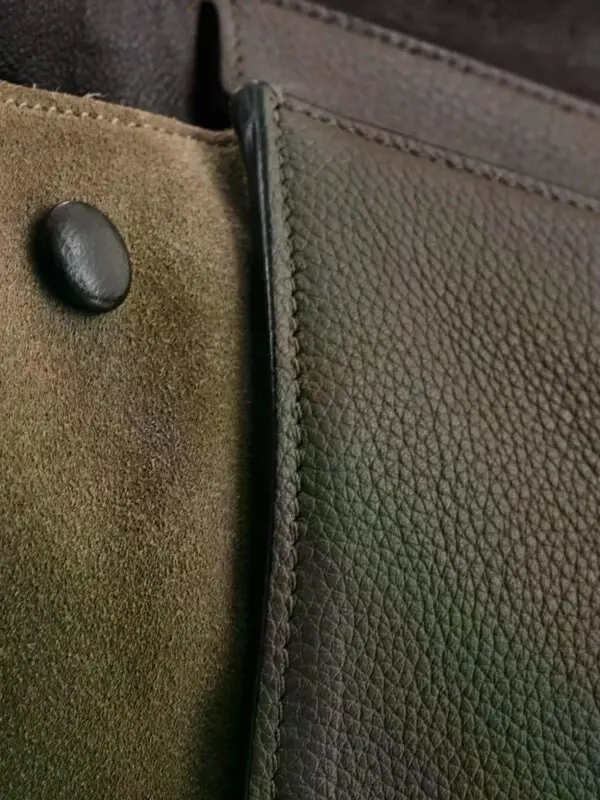 Celine Trapeze Bag Leather Small Satchel