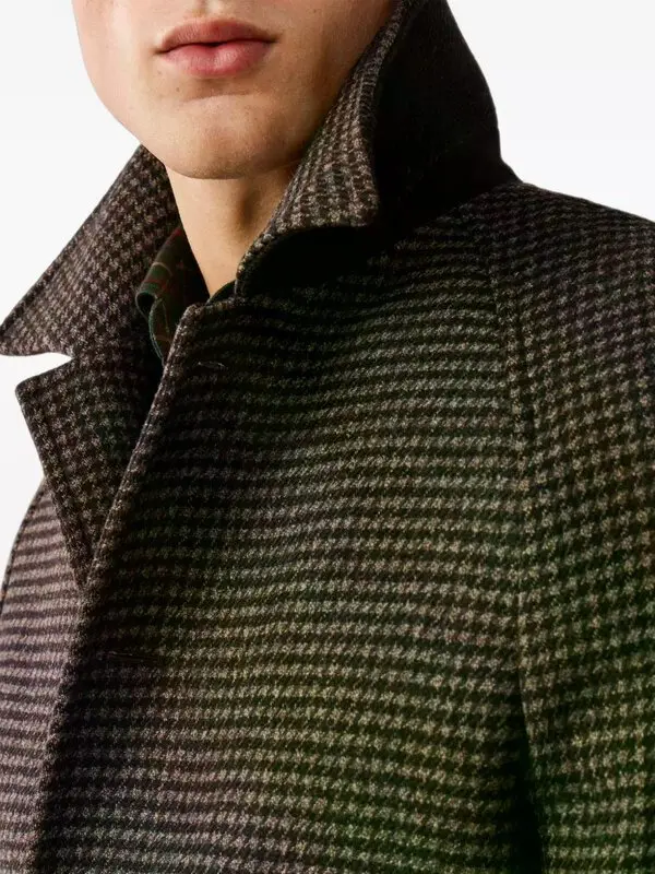 HACKETT  Houndstooth-pattern Coat