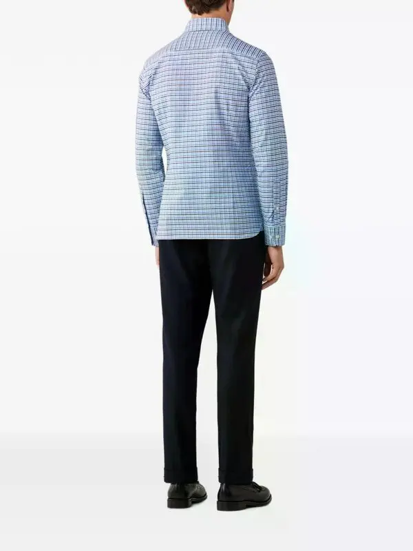 HACKETT  Gingham-check Button-down Shirt
