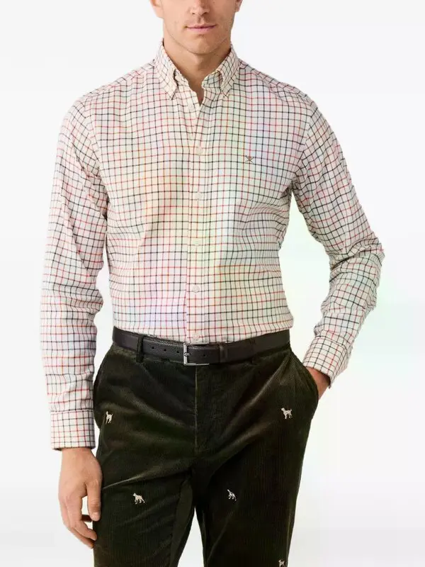HACKETT  Tattersall Button-down Shirt