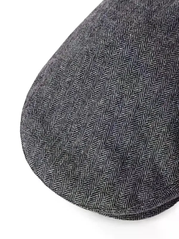 HACKETT  Herringbone Flat Cap