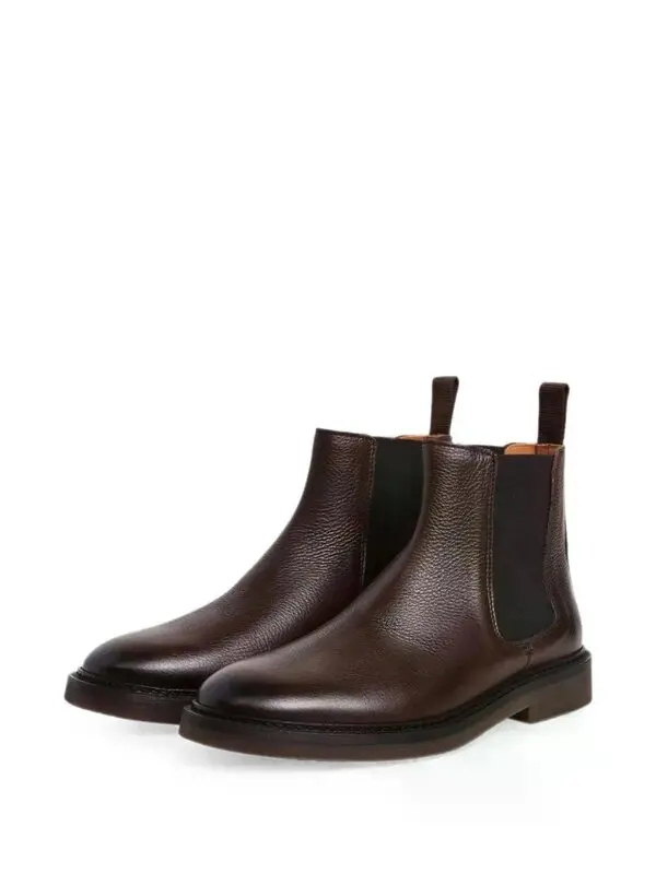 HACKETT  Grained Chelsea Boots