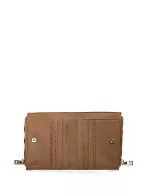 Moschino Logo-lettering Zip-around Wallet