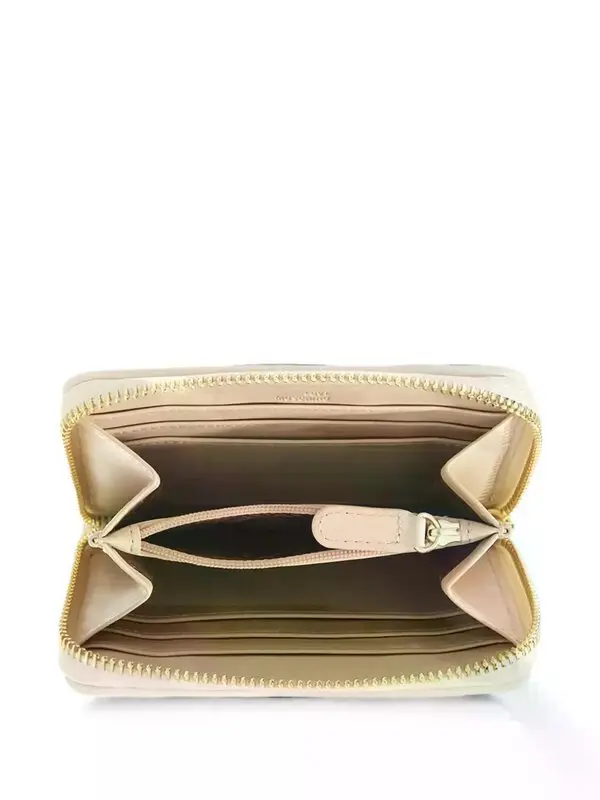 Moschino Quilted Logo-lettering Wallet