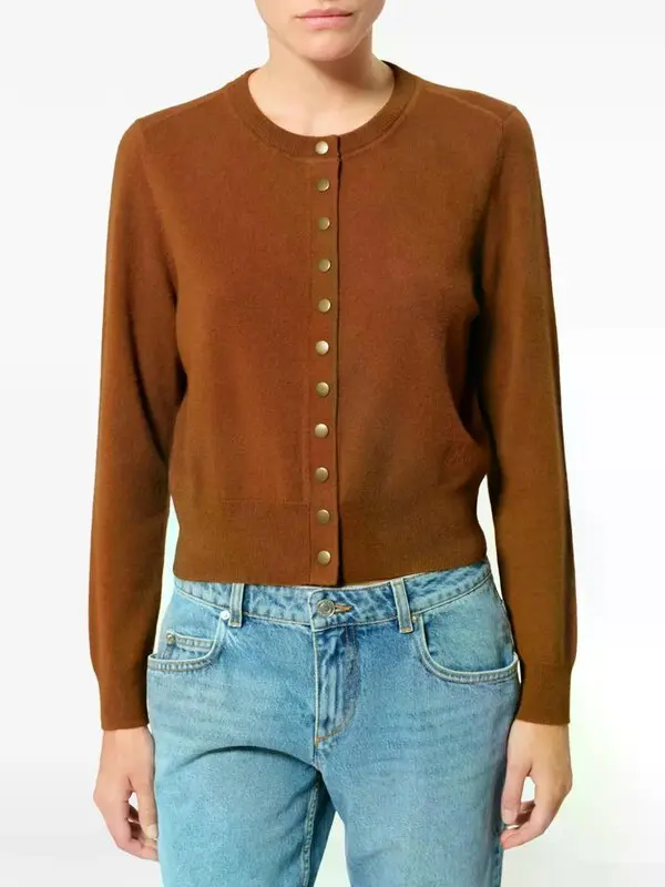 Isabel Marant Étoile Idesia Wool Cardigan - Brown