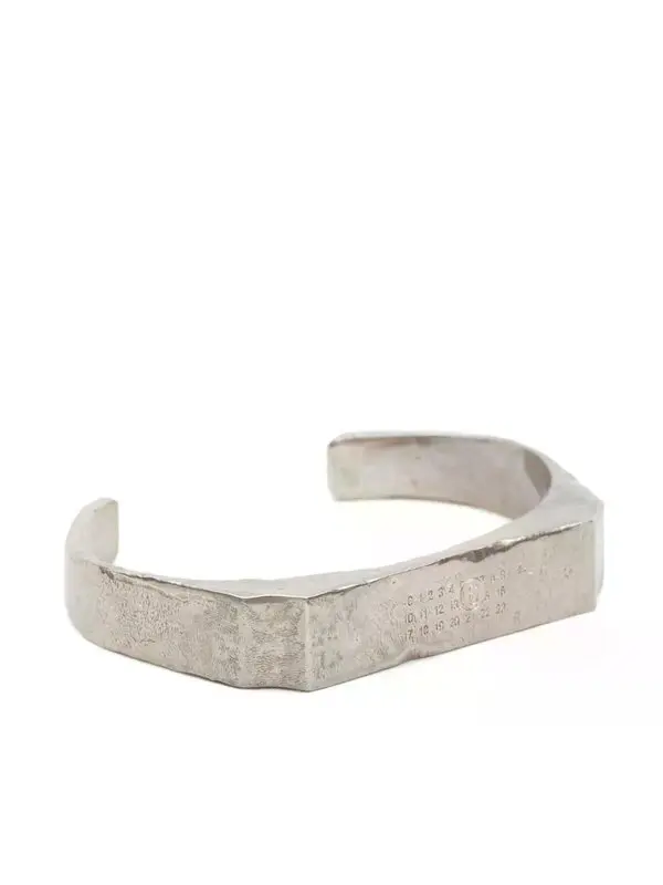 MAISON MARGIELA Numbers-motif Cuff Bracelet