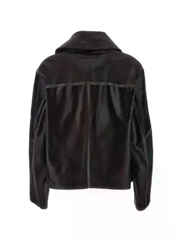 DESA 1972 Zip-detail Leather Jacket