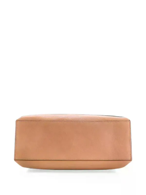 Gucci Bamboo Daily Top Handle Bag Leather Medium Satchel - Brown