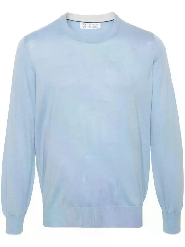 Brunello Cucinelli Crew-neck Fine-knit Jumper