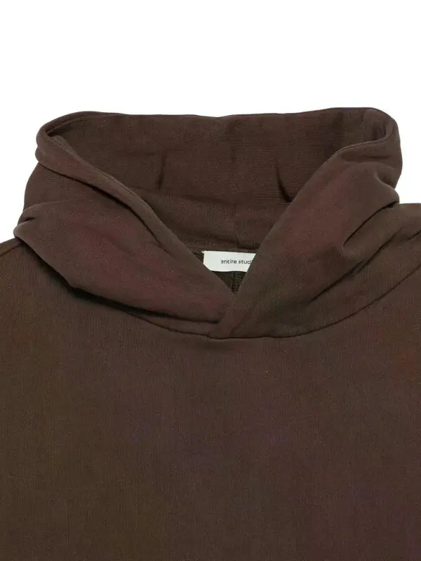 ENTIRE STUDIOS Dropped-shoulder Kangaroo-pocket Hoodie