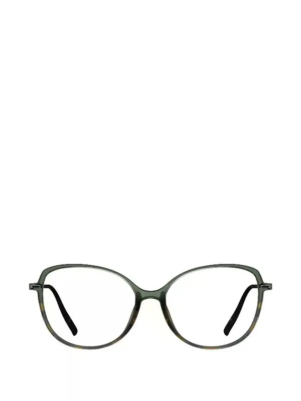 SILHOUETTE Illusion Lite Cat-eye Glasses - Green