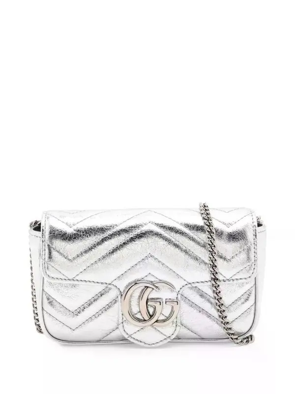Gucci 2000-2015 Mini Gg Marmont Chain Bag Crossbody Bag