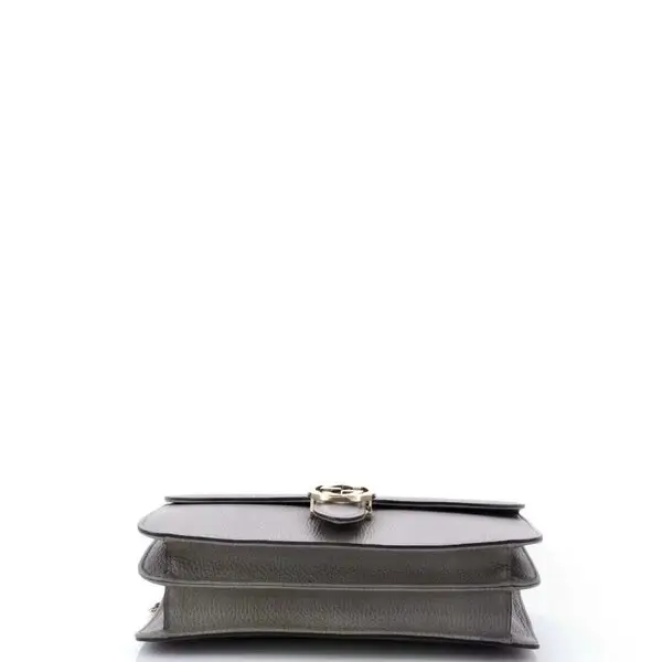 Gucci Interlocking Leather Medium Shoulder Bag