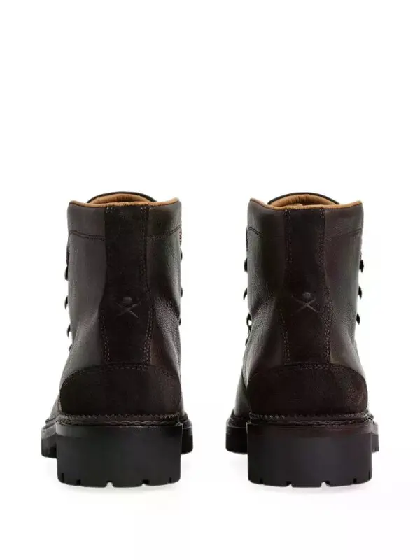HACKETT  Verbier Hiker Ankle Boots - Brown