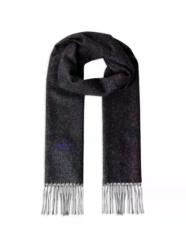 HACKETT  Twill Wool-cashmere Scarf