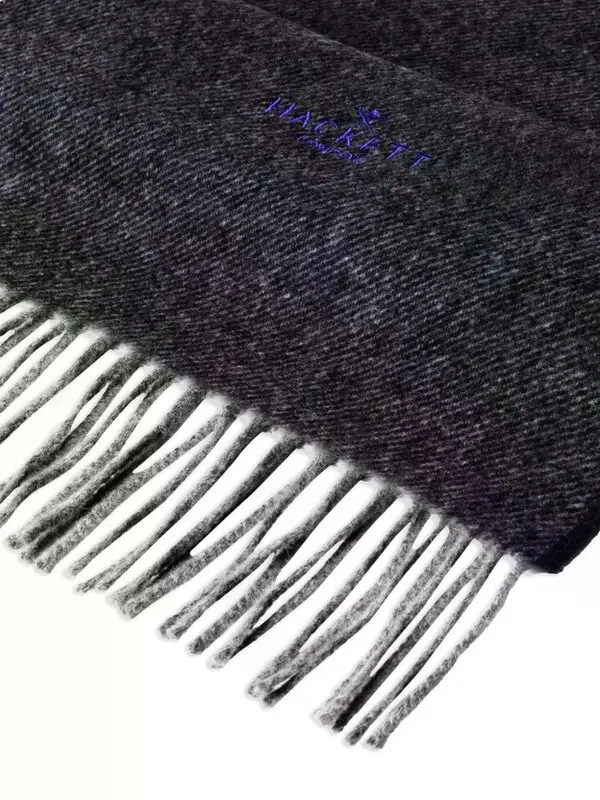HACKETT  Twill Wool-cashmere Scarf