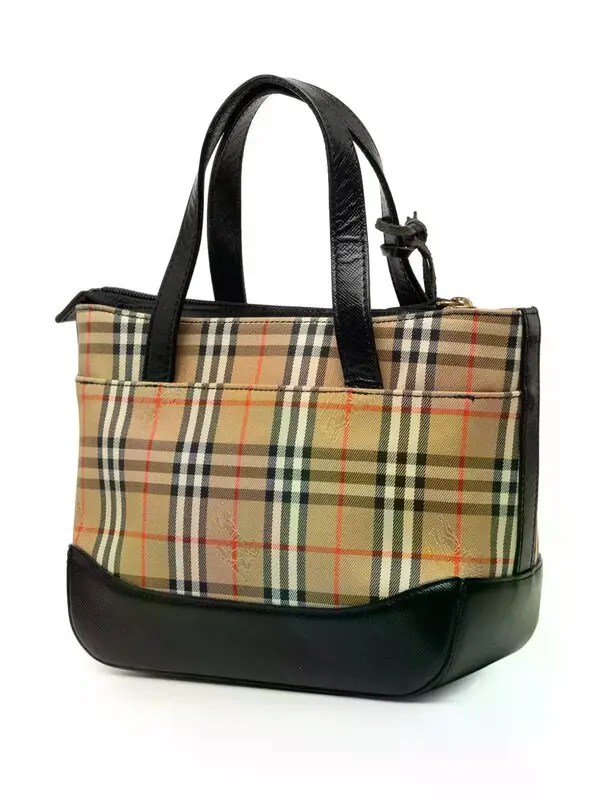 Burberry 2000-2017 Haymarket Check Canvas Handbag