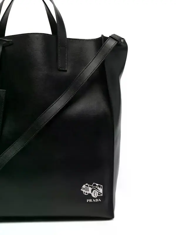Prada Leather Tote Bag