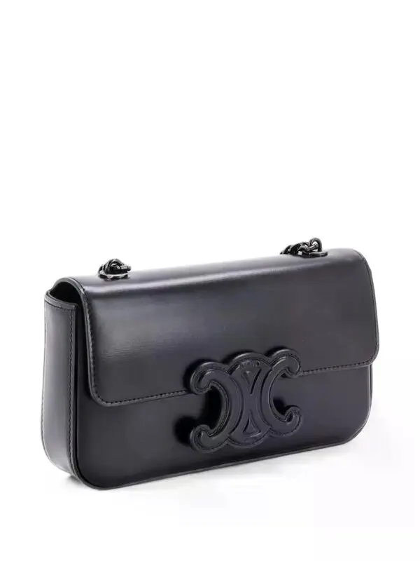 Celine Triomphe Chain Leather Small Shoulder Bag