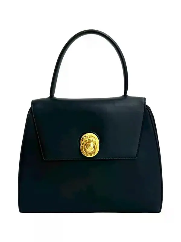 Celine 2001 Calfskin Star Ball Top Handle Bag Satchel