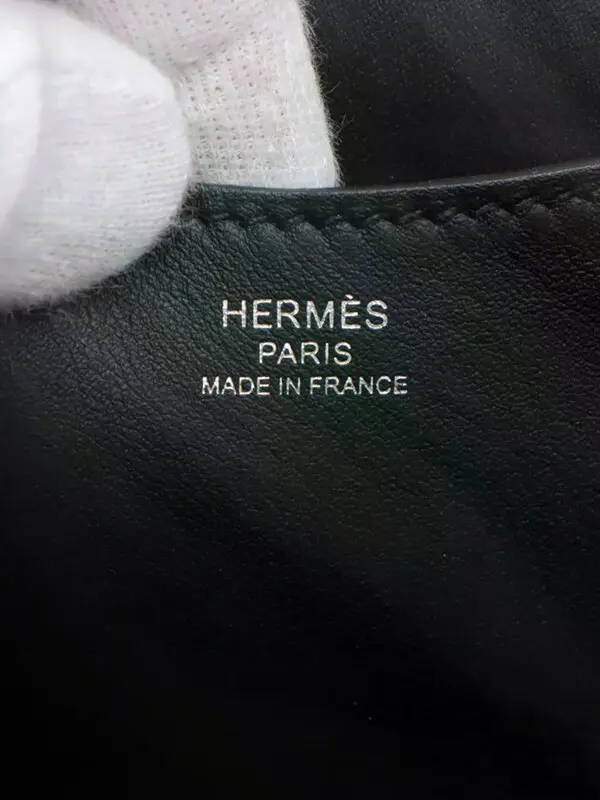 Hermès 2024 Toile And Swift In The Loop 18 Handbag