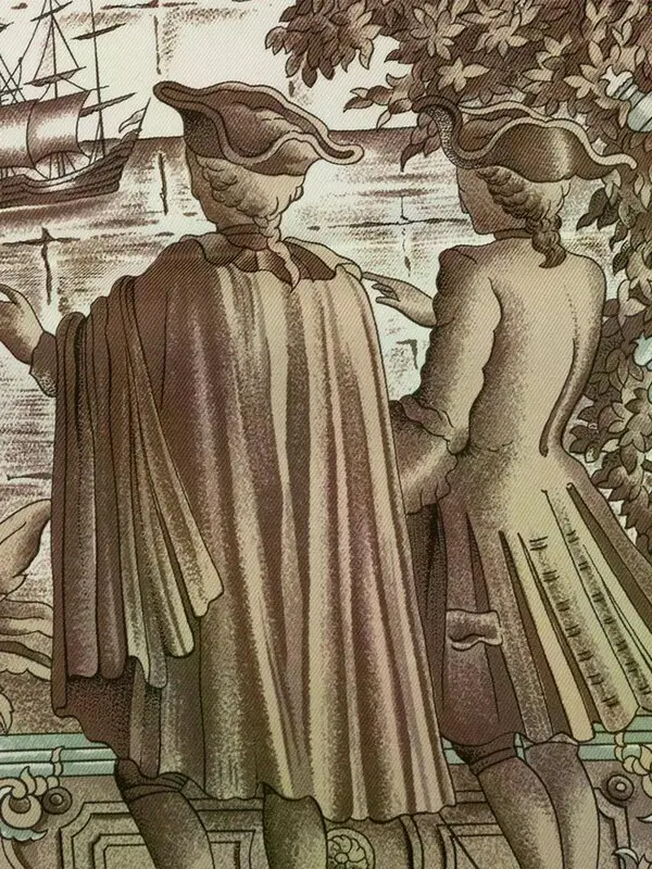 Hermès 1990-2010 Azvlejos Silk Scarf 90 Scarves