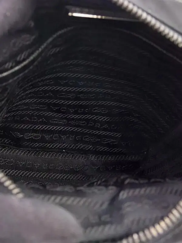 Prada 2013-2026 Saffiano Trimmed Tessuto Satchel