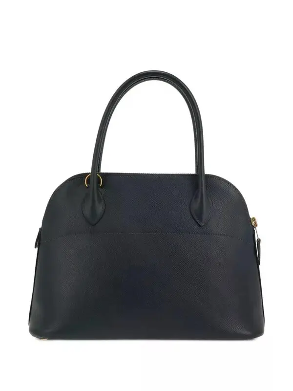 Hermès 1994 Bolide Leather Handbag - Blue