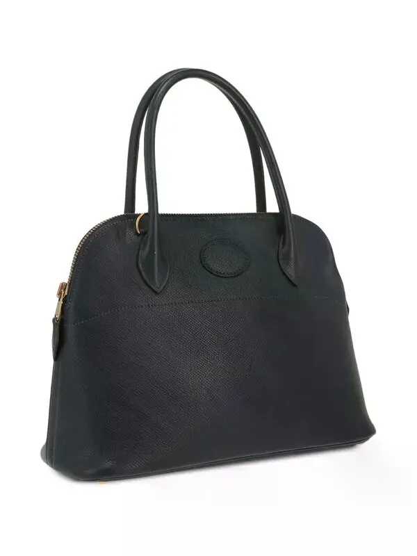 Hermès 1994 Bolide Leather Handbag - Blue