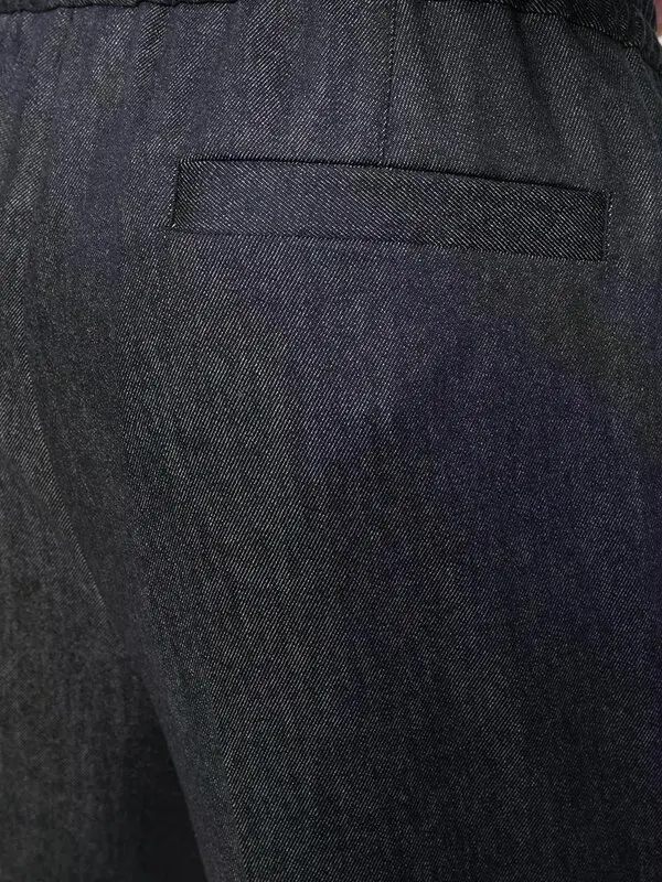 Brunello Cucinelli Drawstring Straight-leg Trousers