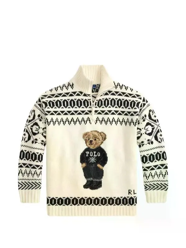Polo Ralph Lauren Polo Bear Intarsia-knit Sweater