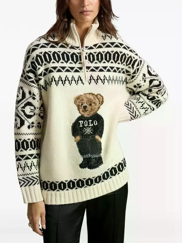 Polo Ralph Lauren Polo Bear Intarsia-knit Sweater