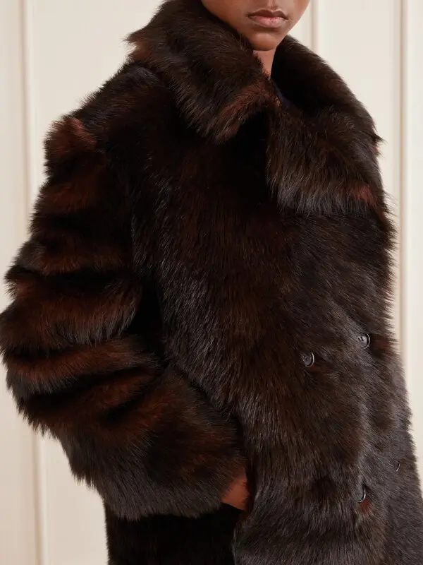 NILI LOTAN Cleophee Shearling Jacket