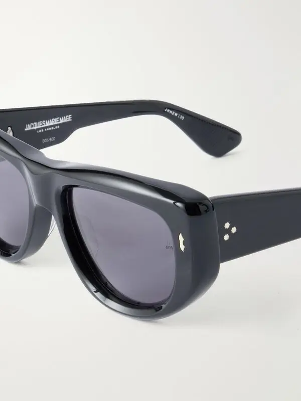 JACQUES MARIE MAGE Erin Wasson The Sud Square-frame Acetate Sunglasses