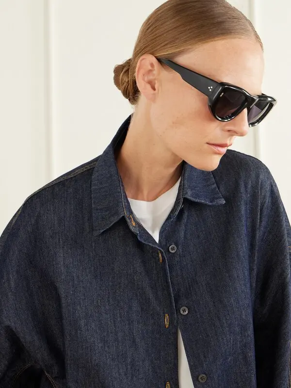 JACQUES MARIE MAGE Erin Wasson The Sud Square-frame Acetate Sunglasses