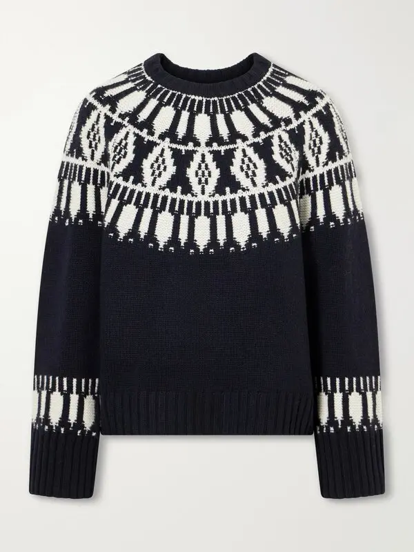 Arch4 Jackson Fair Isle Cashmere Sweater