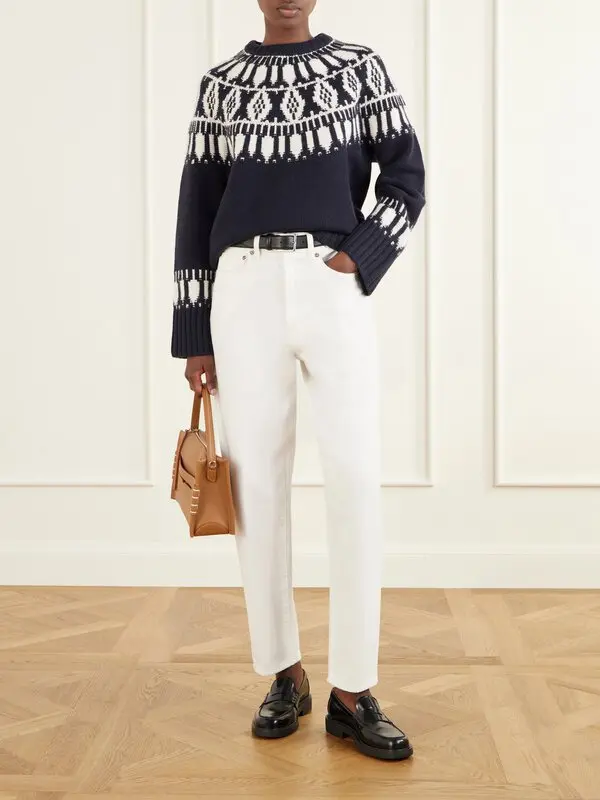 Arch4 Jackson Fair Isle Cashmere Sweater