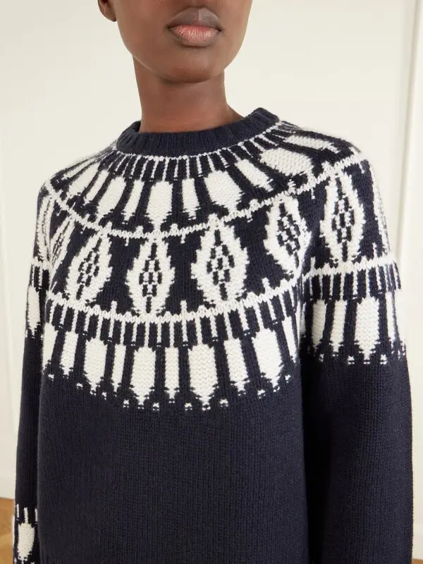 Arch4 Jackson Fair Isle Cashmere Sweater