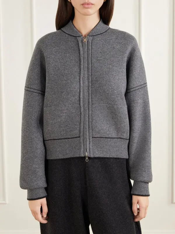 Arch4 New Jace Cashmere Zip-up Cardigan