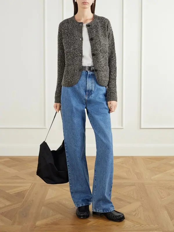 Arch4 Tulip Tweed Cashmere Cardigan