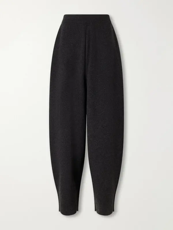 Arch4 Hayden Milano Knitted Cashmere Tapered Pants