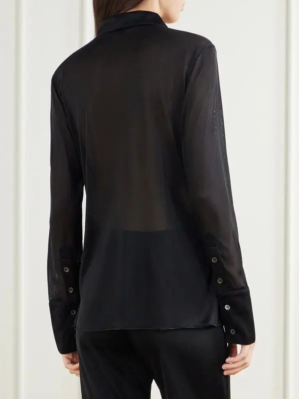 THE PARK Serge Lyocell Shirt