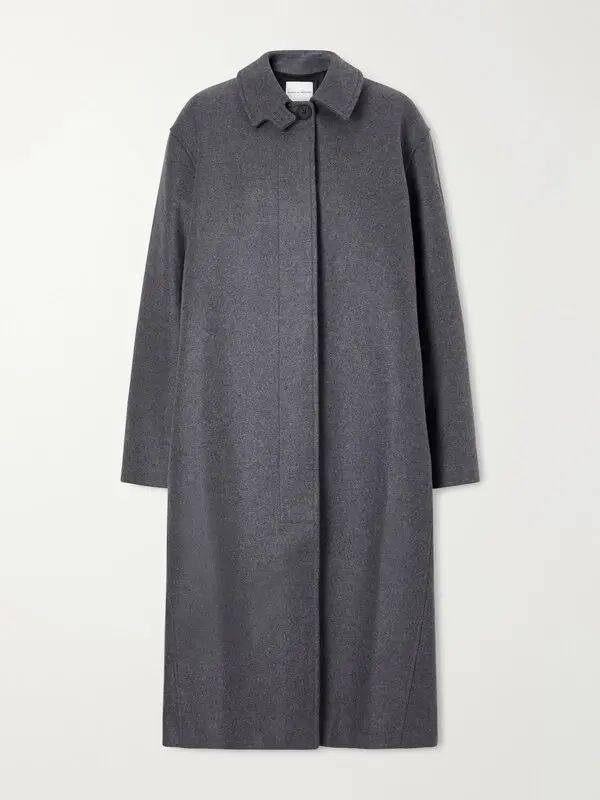 Studio Nicholson Ria Melton Wool-blend Coat