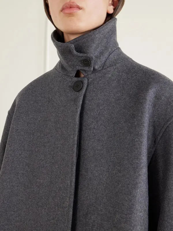 Studio Nicholson Ria Melton Wool-blend Coat