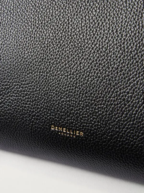 DEMELLIER The Brooklyn Leather Shoulder Bag - Black