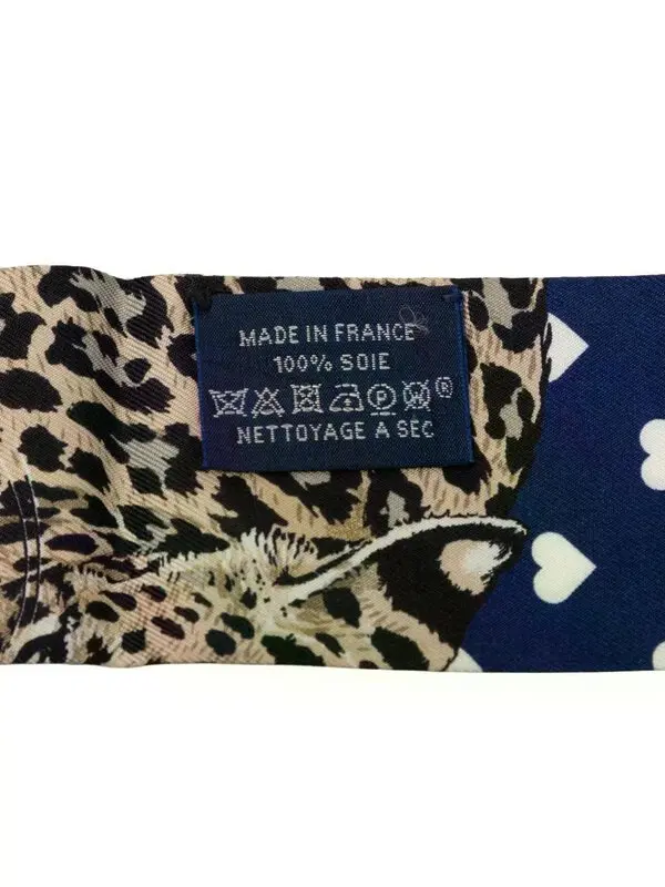 Hermès 2000-2026 Jungle Love Silk Twilly Scarf Scarves